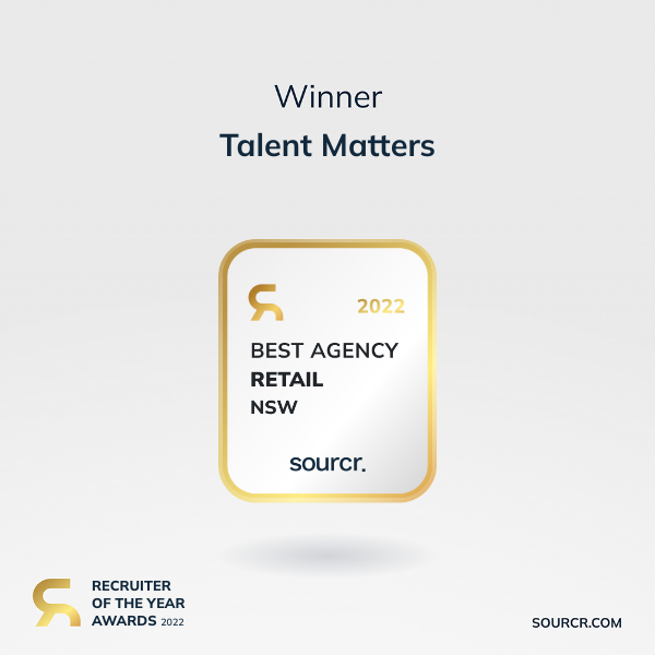 Talent Matters Awards 2022 | Australian premium boutique recruitment agency